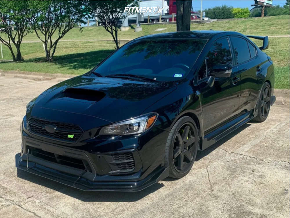 2020 Subaru WRX STI Base with 19x8.5 Niche Altair and Yokohama 225x40 ...