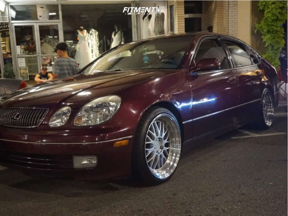 2001 Lexus GS300 Base with 19x9.5 ESR Sr05 and Ironman 235x35 on ...