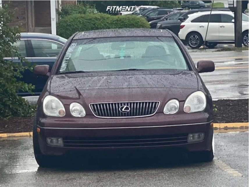 2001 Lexus GS300 Base with 19x9.5 ESR Sr05 and Ironman 235x35 on ...