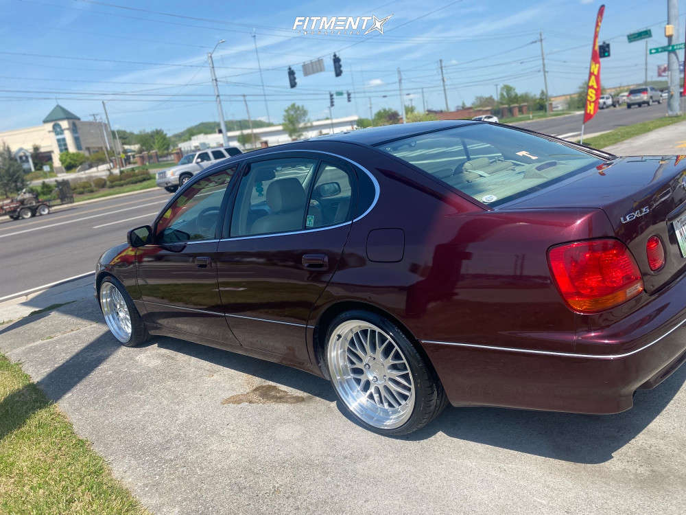 2001 Lexus GS300 Base with 19x9.5 ESR Sr05 and Ironman 235x35 on ...