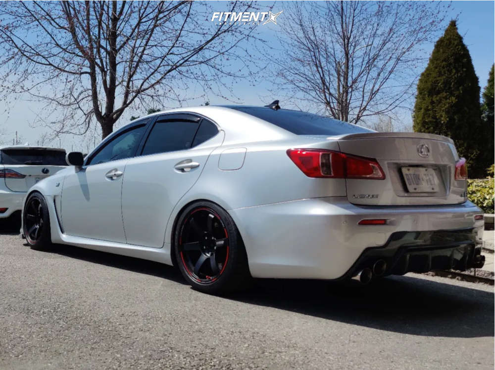 2012 Lexus IS F Base with 18x10 Volk Te37 Saga Time Attack Edition and ...