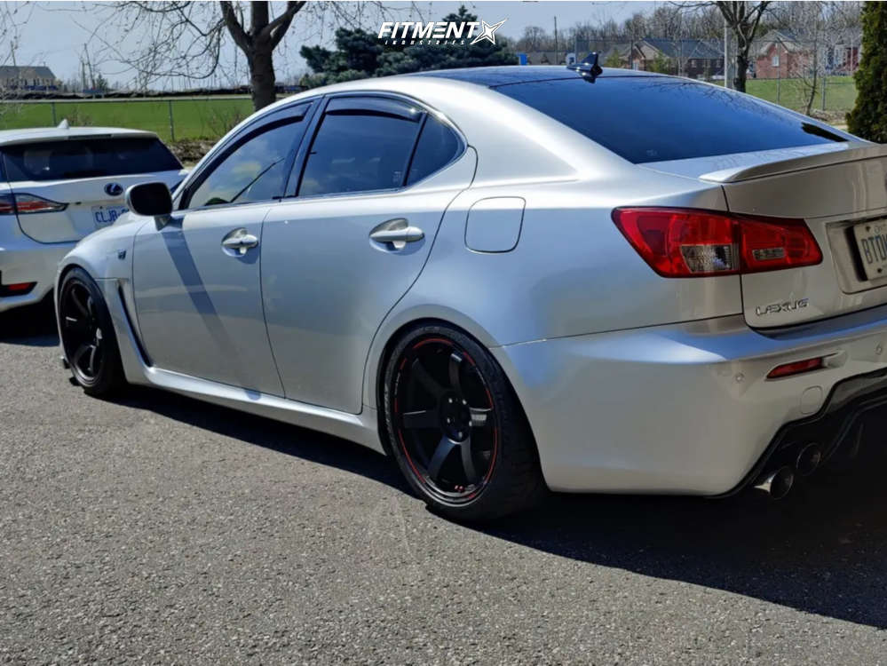 2012 Lexus IS F Base with 18x10 Volk Te37 Saga Time Attack Edition and ...
