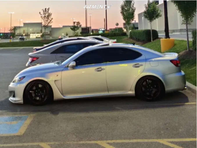 2012 Lexus IS F Base with 18x10 Volk Te37 Saga Time Attack Edition and ...