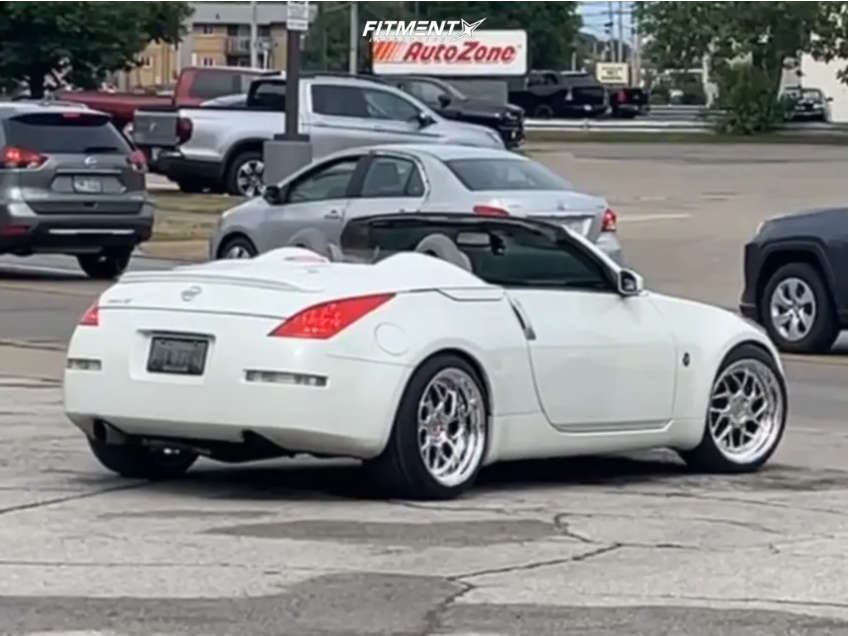 2006 Nissan 350Z Grand Touring with 19x9.5 Aodhan Ds01 and Continental ...
