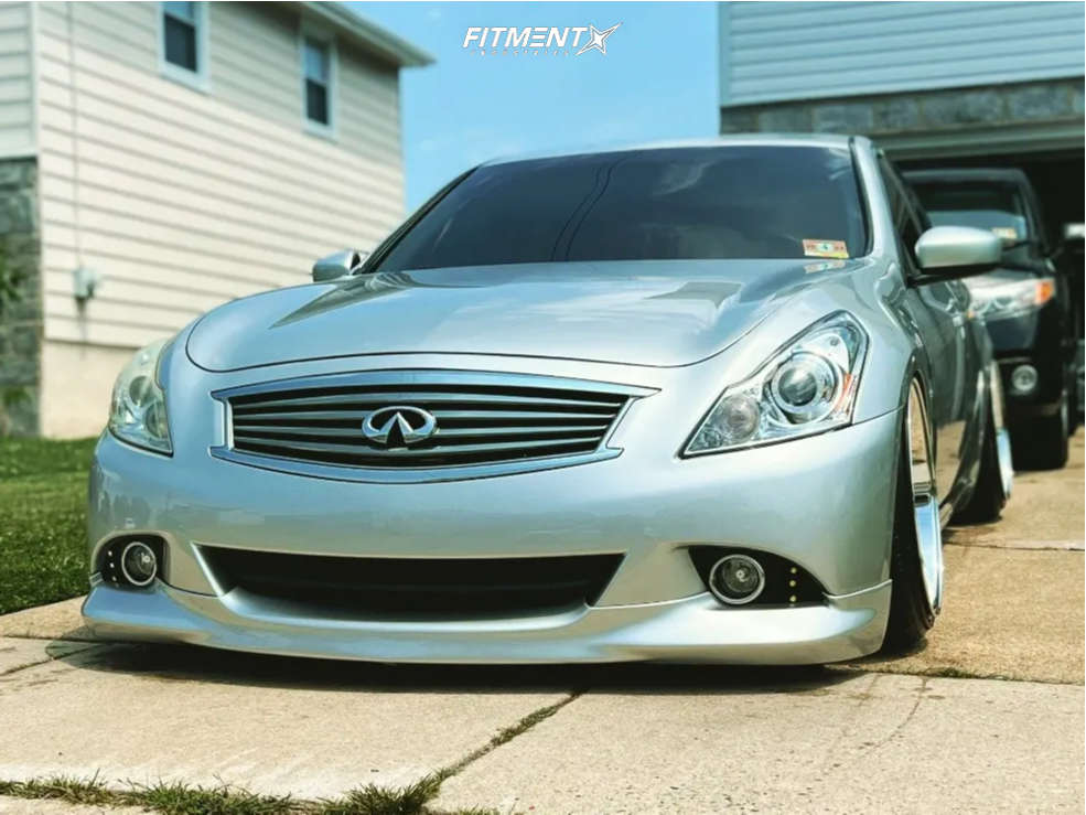 2012 INFINITI G37 X with 19x11 Aodhan Ds02 and Lexani 235x35 on Air ...