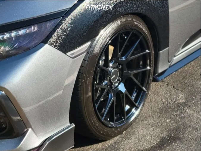 2020 Honda Civic Sport with 18x9.5 Enkei Tm7 and Michelin 245x40 on ...