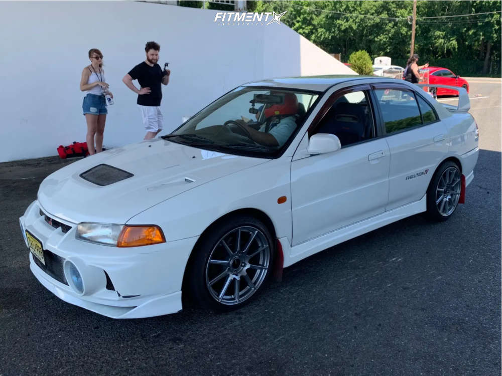 1996 Mitsubishi Lancer Evolution 4 Evolution 4 with 17x8 Enkei Ts10 and ...