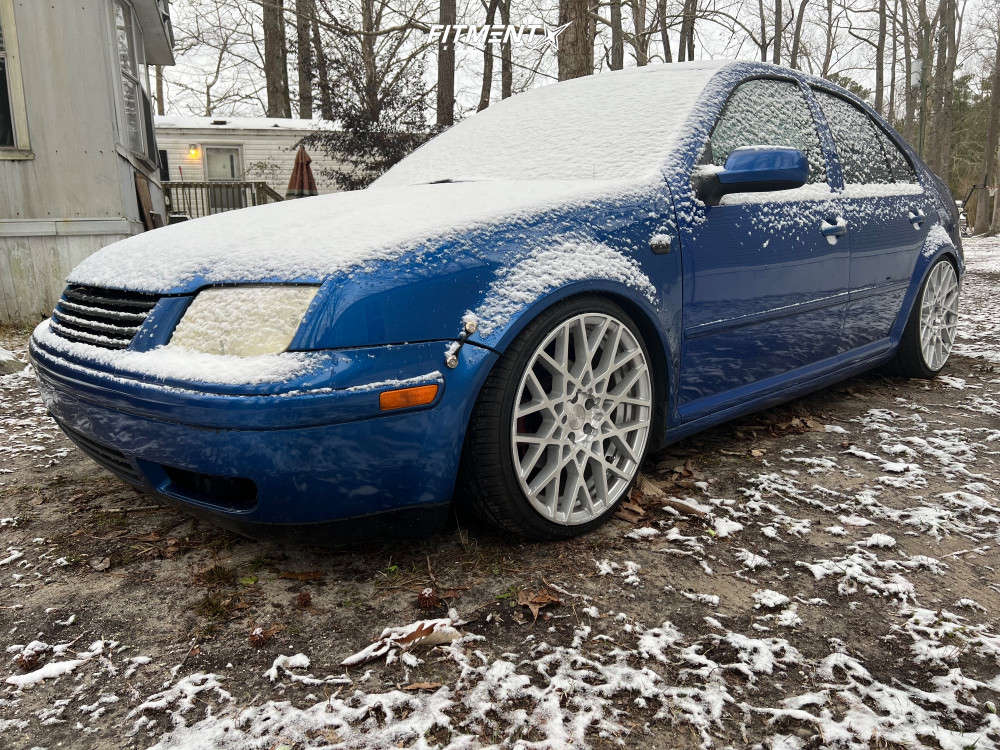 2001 Volkswagen Jetta GLS with 18x8.5 Rotiform Blq and Linglong 215x35 ...
