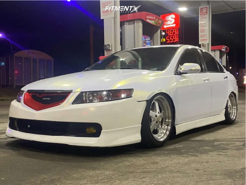 2004 Acura TSX Base with 18x8.5 ESR Sr04 and Achilles 235x45 on ...
