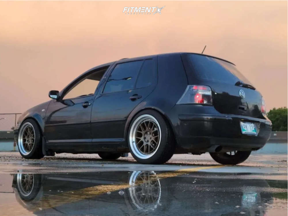 2003 Volkswagen Golf GLS with 18x8.5 Aodhan Ds06 and Vercelli 225x40 on ...