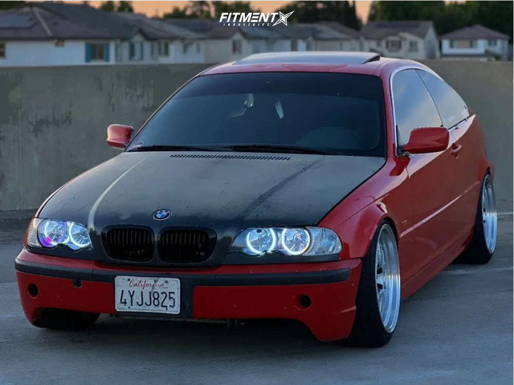 2001 BMW 325Ci Base with 18x9.5 Aodhan Ah02 and Toyo Tires 225x40 on ...