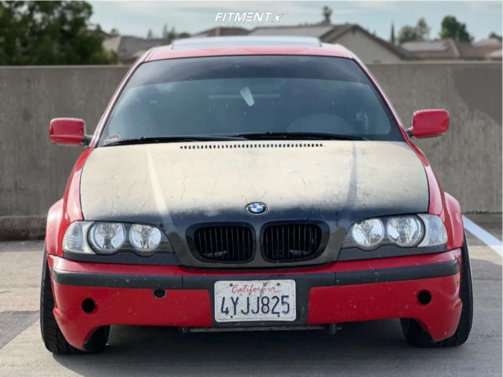 2001 BMW 325Ci Base with 18x9.5 Aodhan Ah02 and Toyo Tires 225x40 on ...