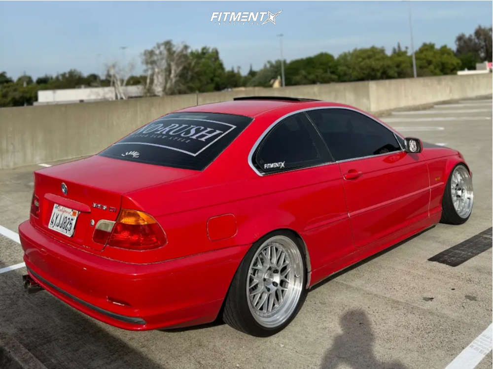 2001 BMW 325Ci Base with 18x9.5 Aodhan Ah02 and Toyo Tires 225x40 on ...