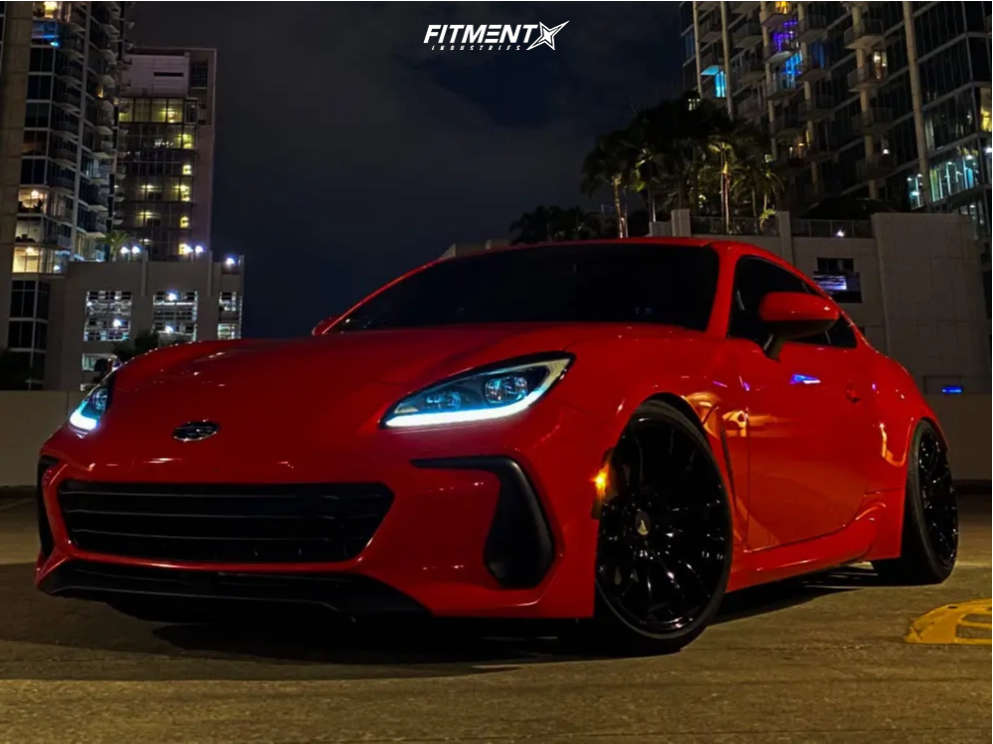 2022 Subaru BRZ Limited with 18x9.5 AVID1 Av20 and Vercelli 225x40 on Coilovers | 2323167 ...