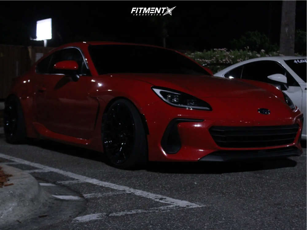 2022 Subaru BRZ Limited with 18x9.5 AVID1 Av20 and Vercelli 225x40 on Coilovers | 2323167 ...