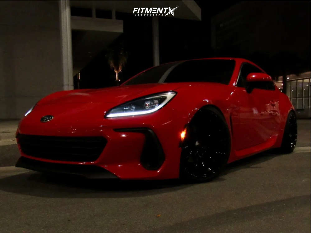 2022 Subaru BRZ Limited with 18x9.5 AVID1 Av20 and Vercelli 225x40 on Coilovers | 2323167 ...