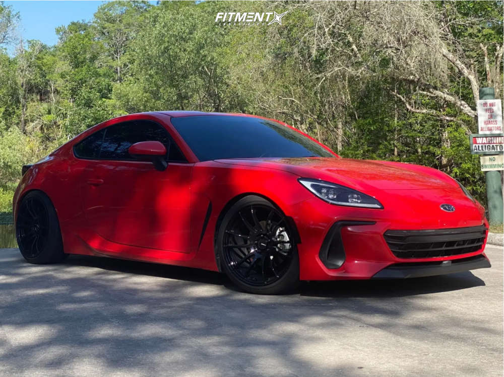 2022 Subaru BRZ Limited with 18x9.5 AVID1 Av20 and Vercelli 225x40 on Coilovers | 2323167 ...