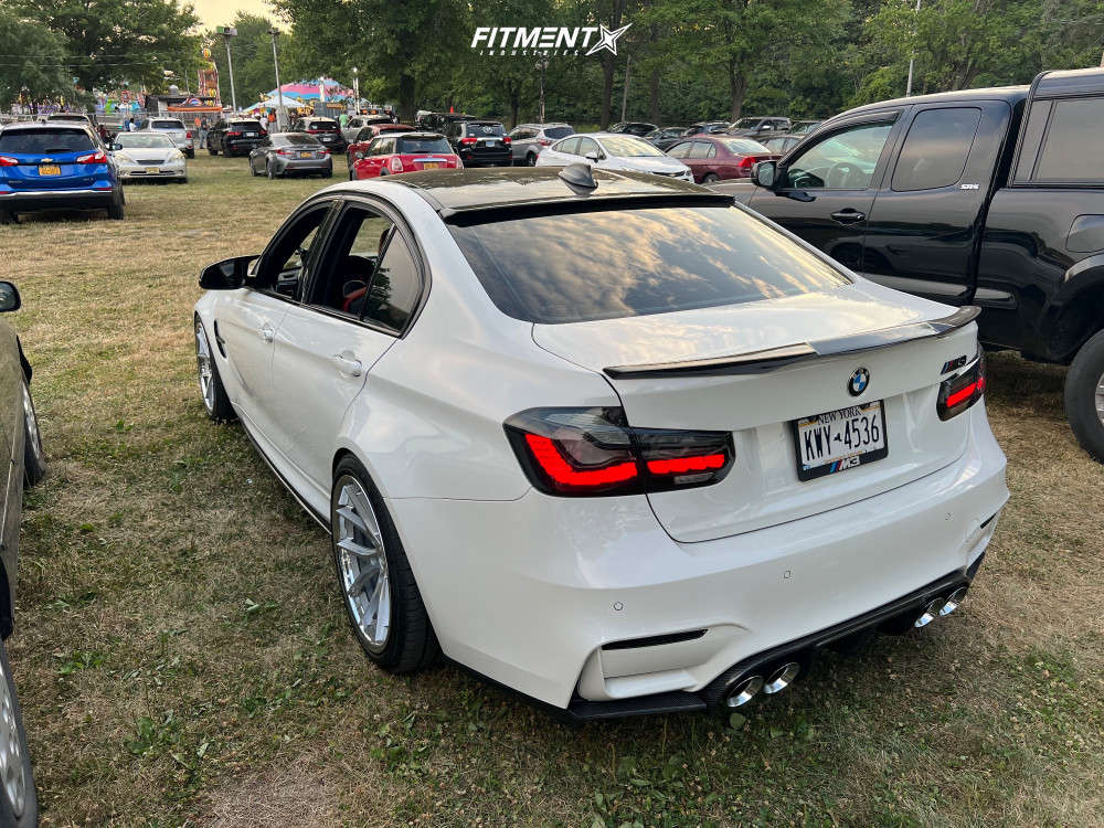 2017 BMW M3 Base with 19x9.5 Ferrada FR2 and Lexani 255x35 on Lowering ...