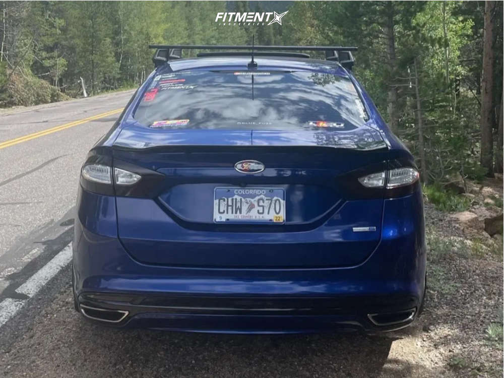 2016 Ford Fusion SE with 18x8.5 9SiX9 SIX-1 and Falken 245x40 on ...