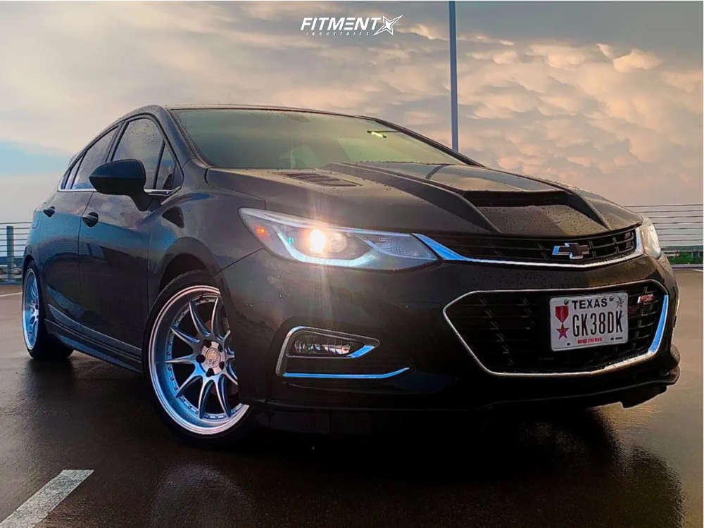 2018 Chevrolet Cruze LT with 18x9.5 Aodhan Ds07 and Sentury 225x40 on ...