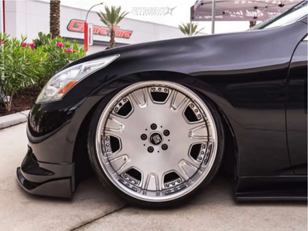 2013 INFINITI G37 Journey with 20x10.5 Work Ls507 and Achilles 255x30 ...