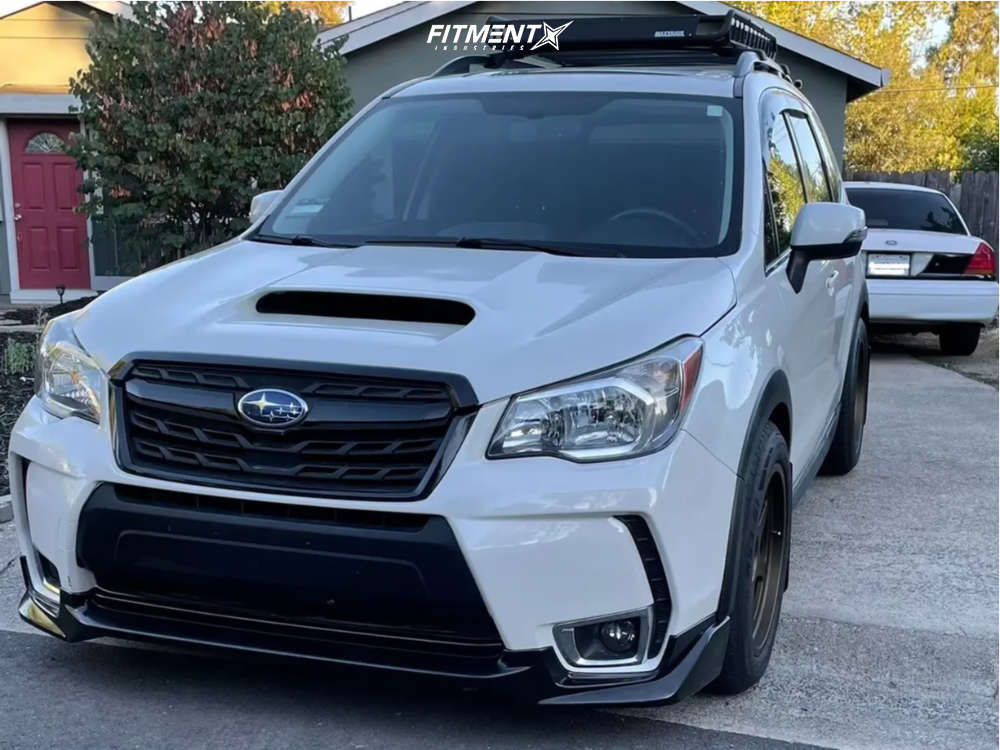 2016 Subaru Forester 2.0XT Touring with 18x9.5 Momo Heritage 6 and ...