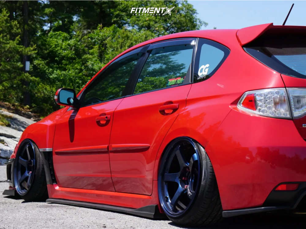 2013 Subaru WRX STI Base with 18x10 Advan Racing GT Premium and Pirelli ...