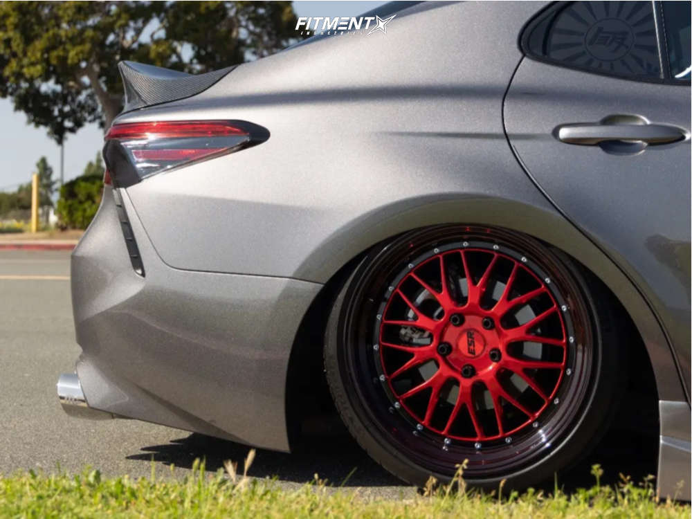 2021 Toyota Camry XSE with 19x9.5 ESR Sr01 and Michelin 235x35 on Air ...