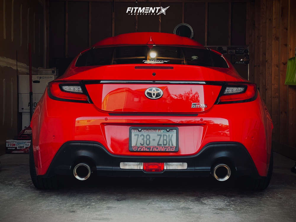 2022 Toyota GR86 Base with 17x8 Aodhan Ah02 and Michelin 215x40 on ...