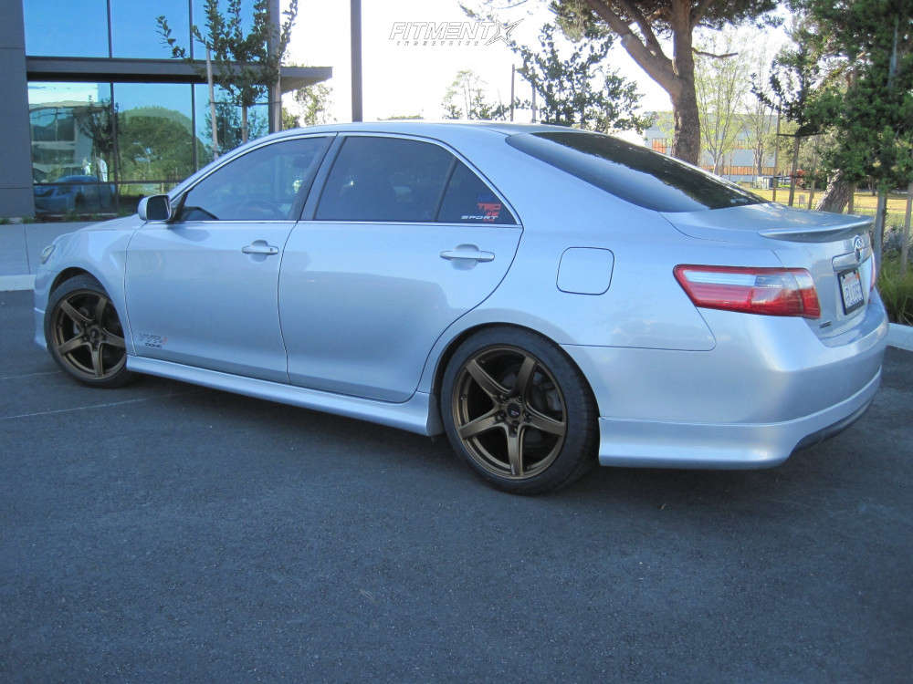 2007 Toyota Camry SE with 18x8.5 Option Lab R555 and Cooper 225x45 on ...