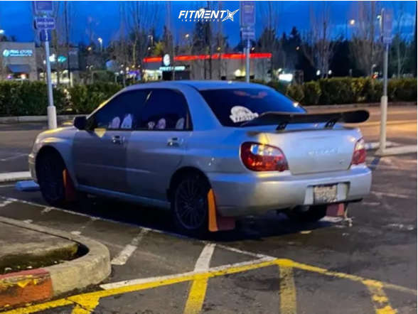 2004 Subaru Impreza RS with 16x7 Vision Cross and Michelin 205x55 on ...