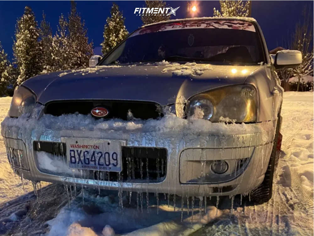 2004 Subaru Impreza RS with 16x7 Vision Cross and Michelin 205x55 on ...