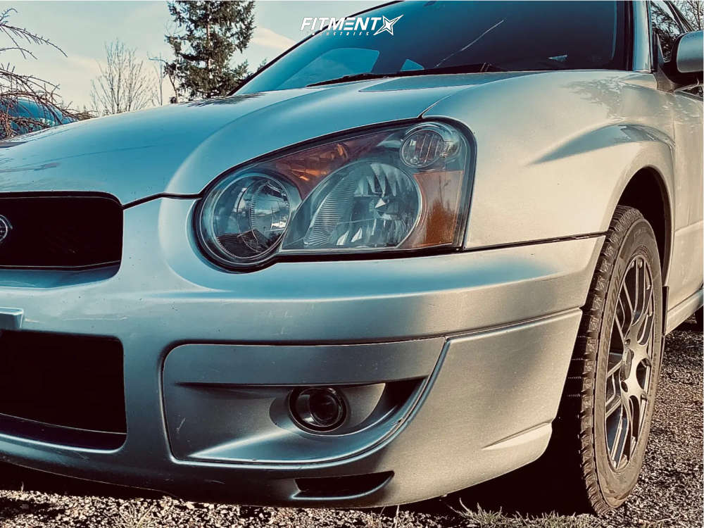 2004 Subaru Impreza RS with 16x7 Vision Cross and Michelin 205x55 on ...