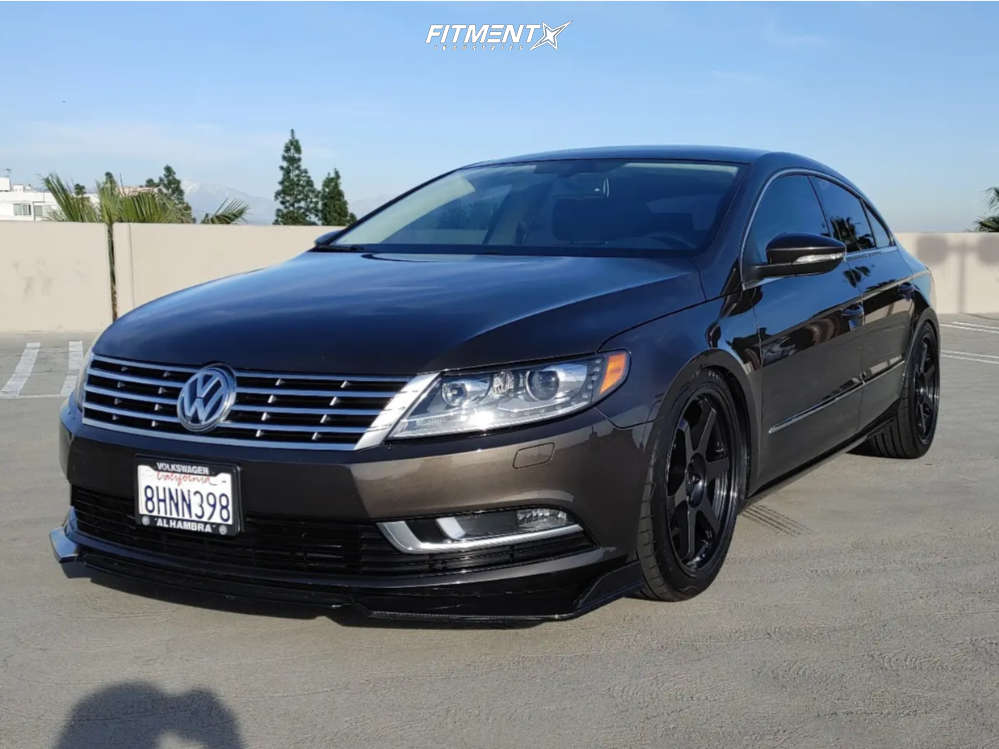 2014 Volkswagen CC Sport with 19x8.5 9SiX9 SIX-1 and Federal 235x40 on ...