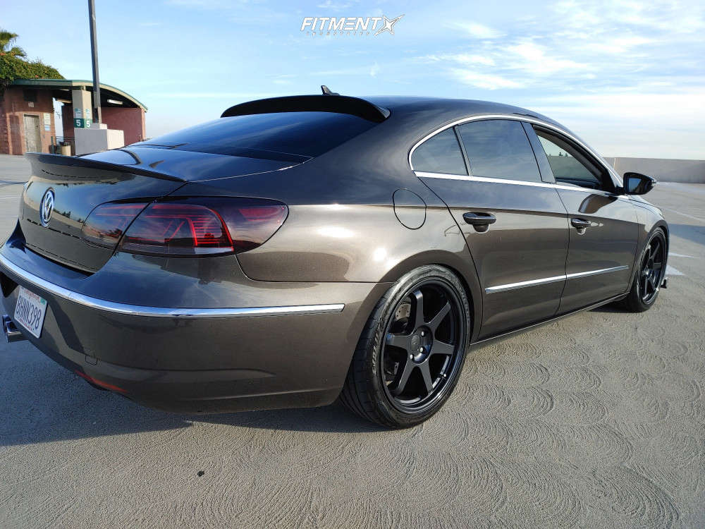 2014 Volkswagen CC Sport with 19x8.5 9SiX9 SIX-1 and Federal 235x40 on ...