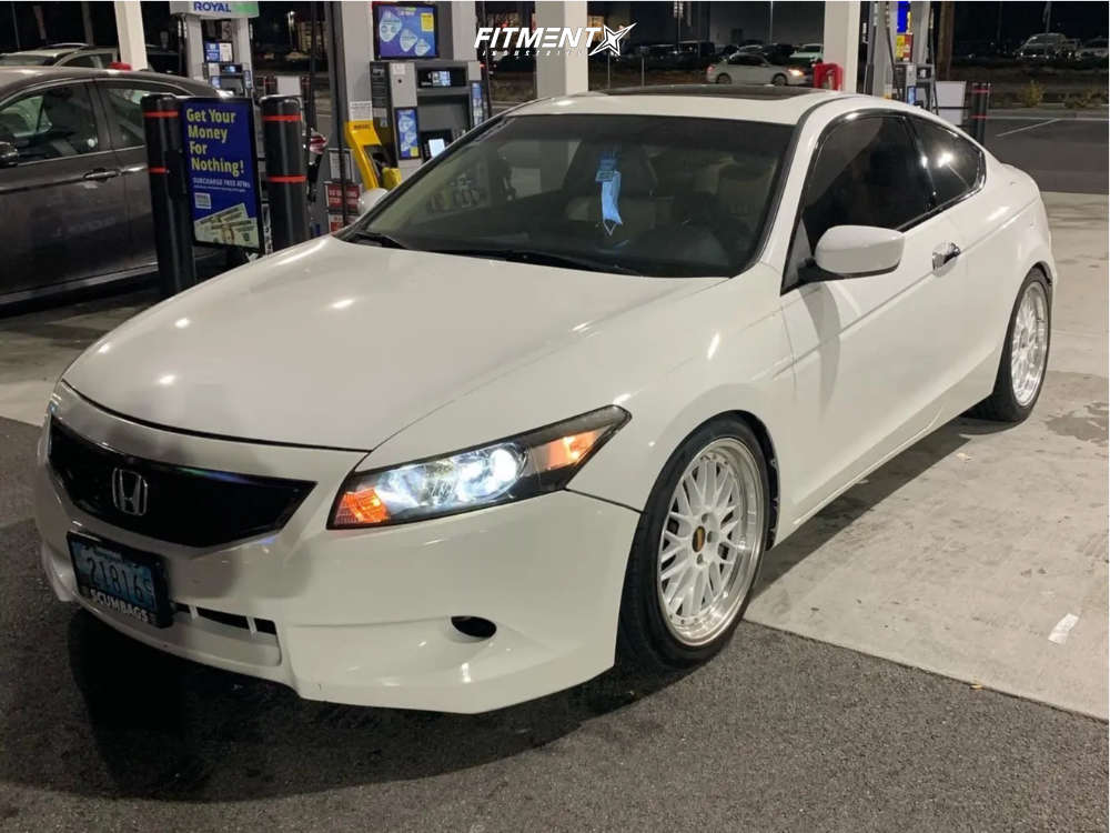 2010 Honda Accord EX-L with 19x8.5 JNC Jnc005 and Goodyear 245x40 on ...