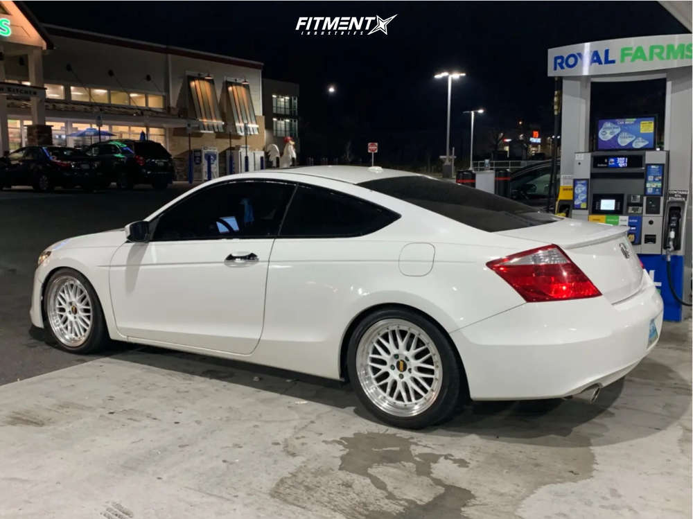 2010 Honda Accord EX-L with 19x8.5 JNC Jnc005 and Goodyear 245x40 on ...