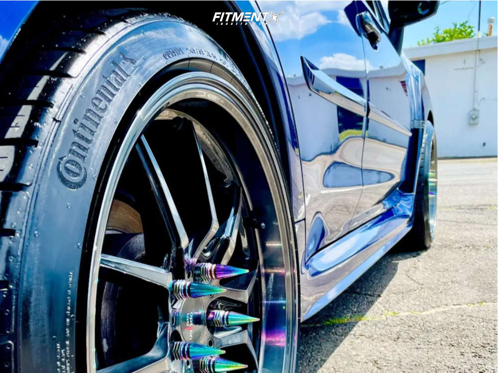 2018 Subaru WRX Base with 19x9.5 Option Lab S718 and Continental 255x35 ...