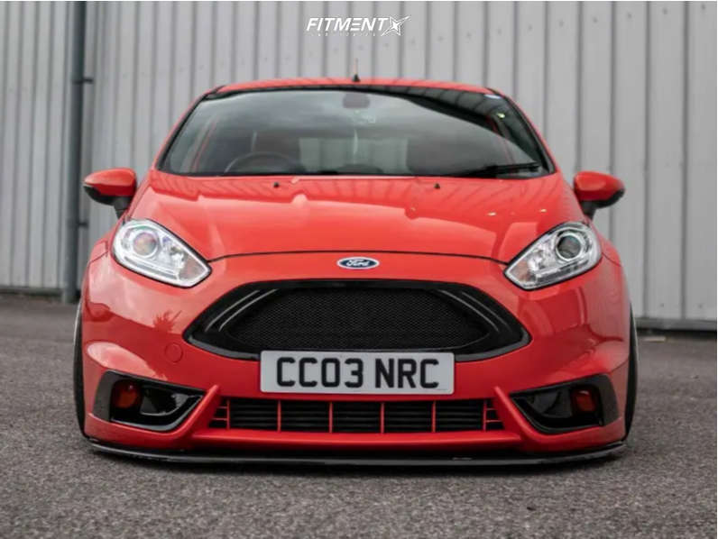 2015 Ford Fiesta ST with 16x8 Japan Racing JR15 and Falken 195x40 on ...