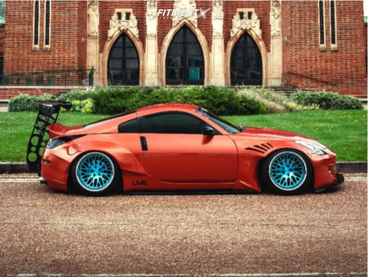 2004 Nissan 350Z Enthusiast with 19x11 6AD Forged 6AD 2.110 and Nankang ...