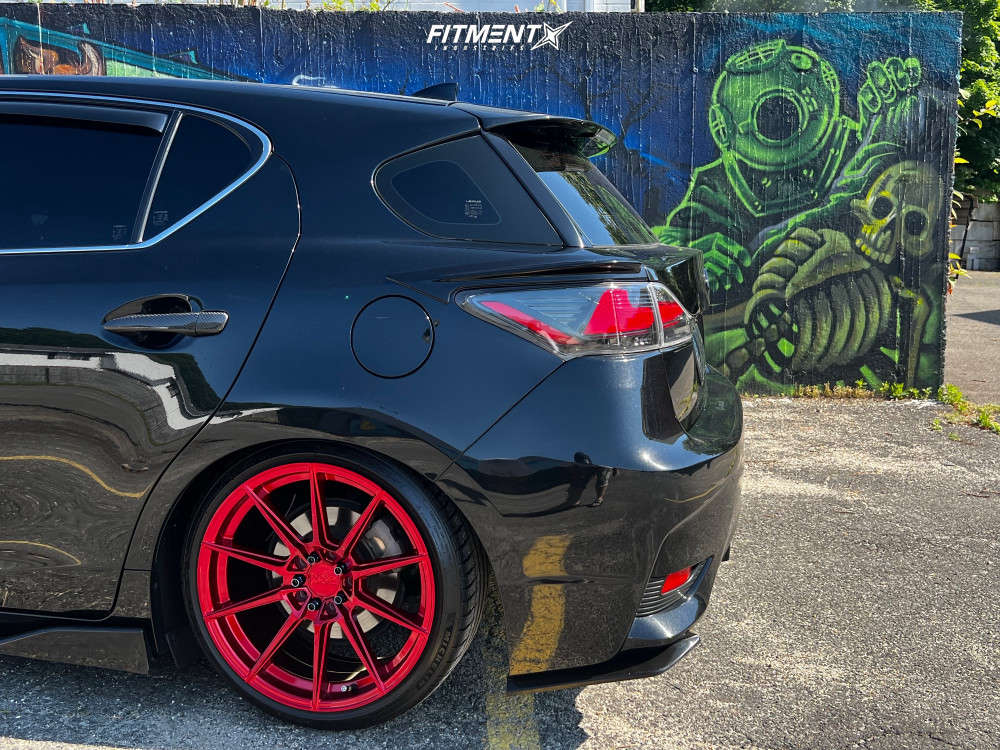 2017 Lexus CT200h Base with 18x8.5 XXR 567 and Michelin 205x40 on ...