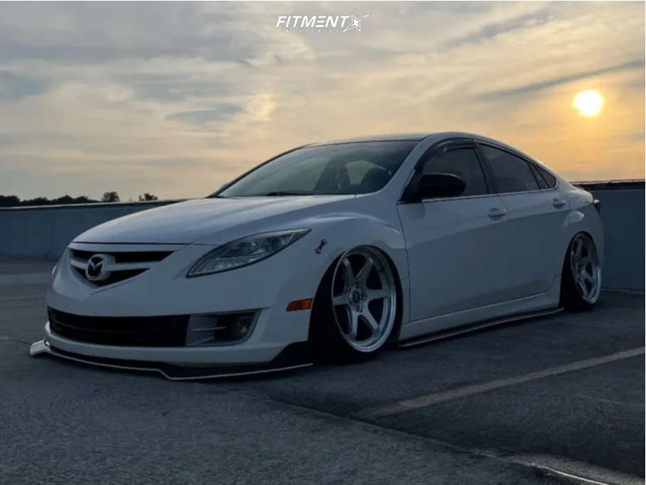 2009 Mazda 6 i with 19x9.5 ESR Ap6 and Lexani 225x35 on Air Suspension ...