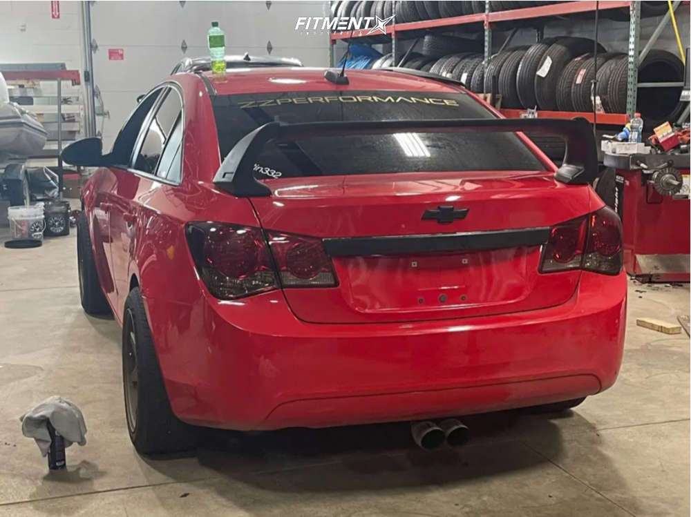2016 Chevrolet Cruze Limited LT with 17x9.5 ESR Sr07 and Goodyear ...