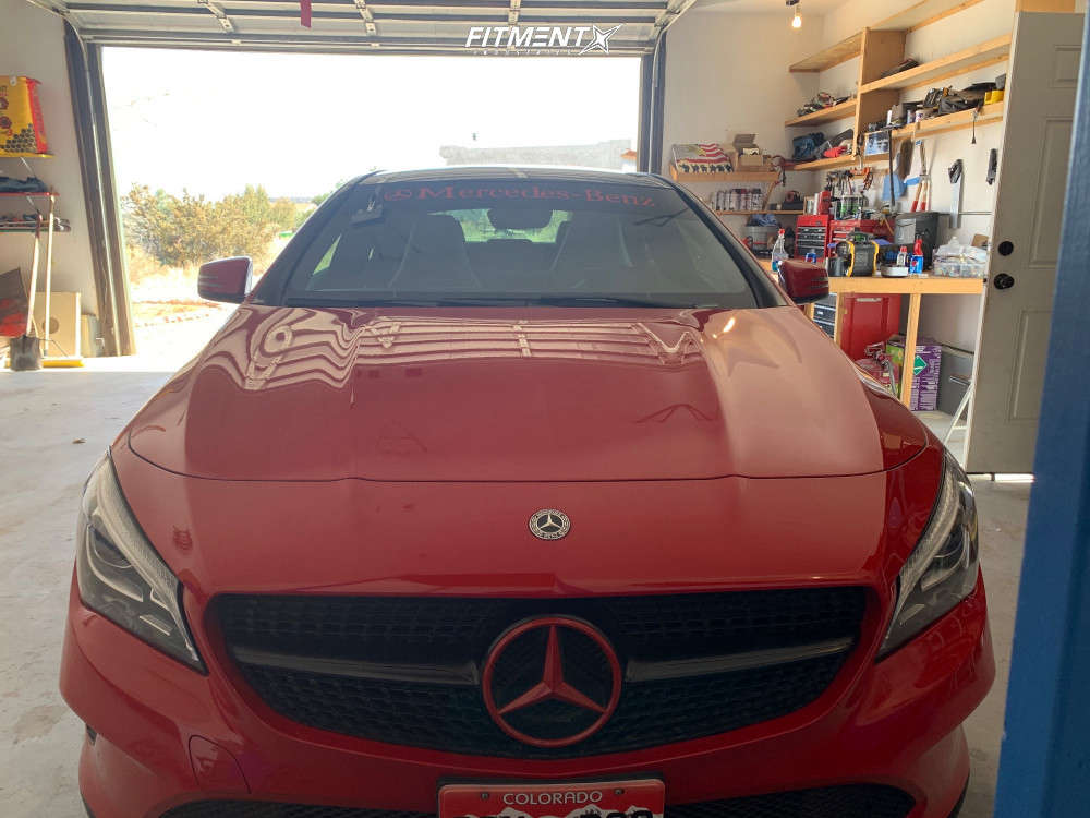 2019 Mercedes-Benz CLA250 4Matic with 18x9 ARC Ar6 and Michelin 225x45 ...
