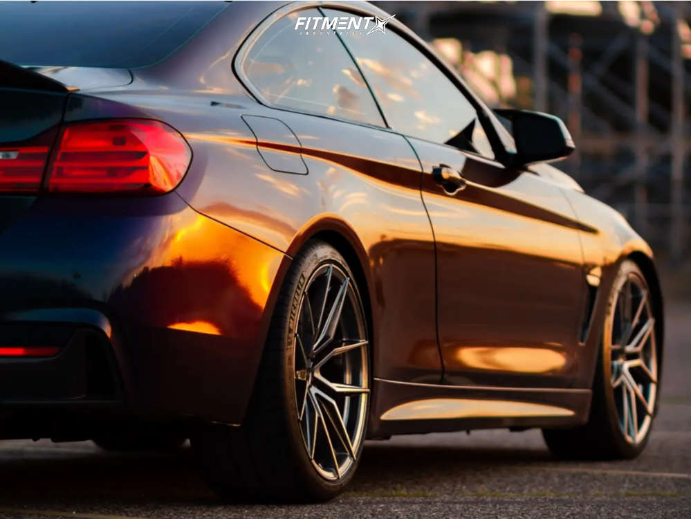 2015 BMW 435i XDrive Base with 19x8.5 XXR 559 and Michelin 245x35 on ...