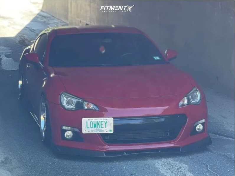 2014 Subaru BRZ Premium with 18x9.5 Aodhan Ds02 and Delinte 215x35 on Coilovers | 2323923 ...