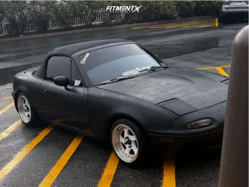 1990 Mazda Miata Base with 15x8 Vors Vr2 and Toyo Tires 195x45 on ...