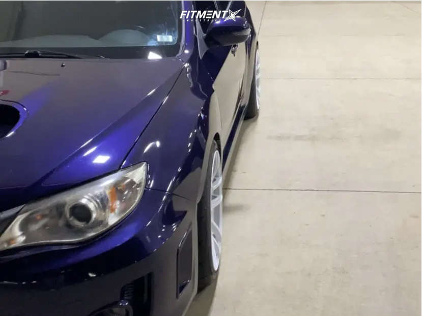 2013 Subaru WRX STI Base with 18x9.5 ESR Cs8 and Firestone 255x35 on ...