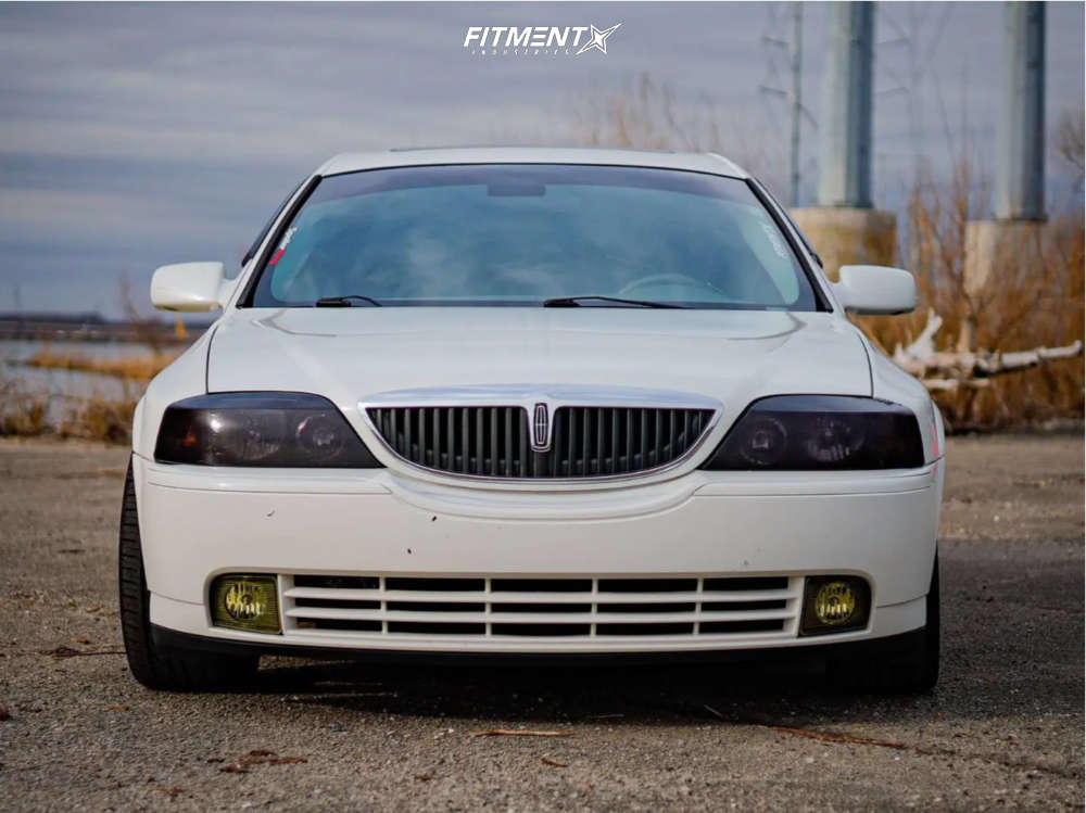 2003 Lincoln LS Base with 18x8 Enkei SS05 and Lexani 245x40 on Lowering ...