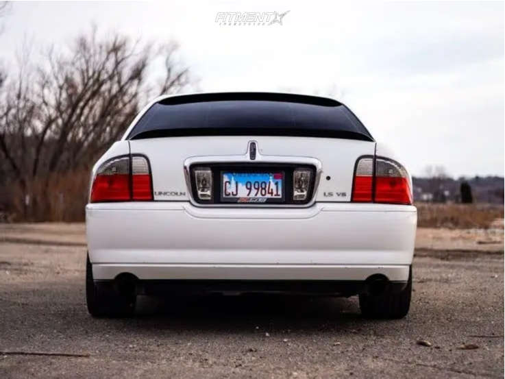 2003 Lincoln LS Base with 18x8 Enkei SS05 and Lexani 245x40 on Lowering ...
